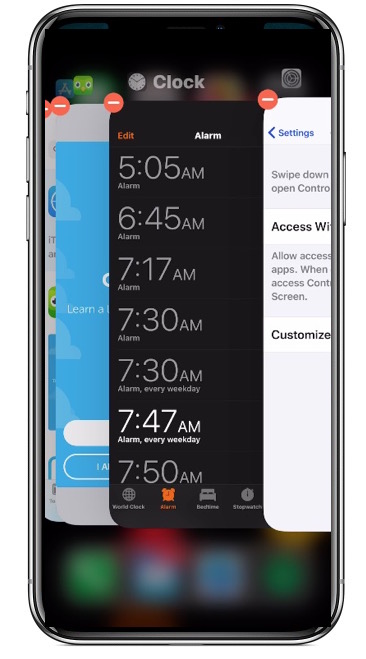 How to Force Close An App When Swiping Up Doesn’t Work on iPhone X