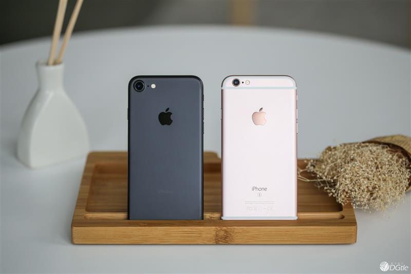 The difference between iphone6s and iphone7 camera