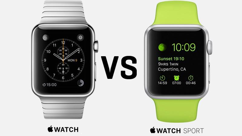 Difference between Apple Watch Sport and Apple Watch