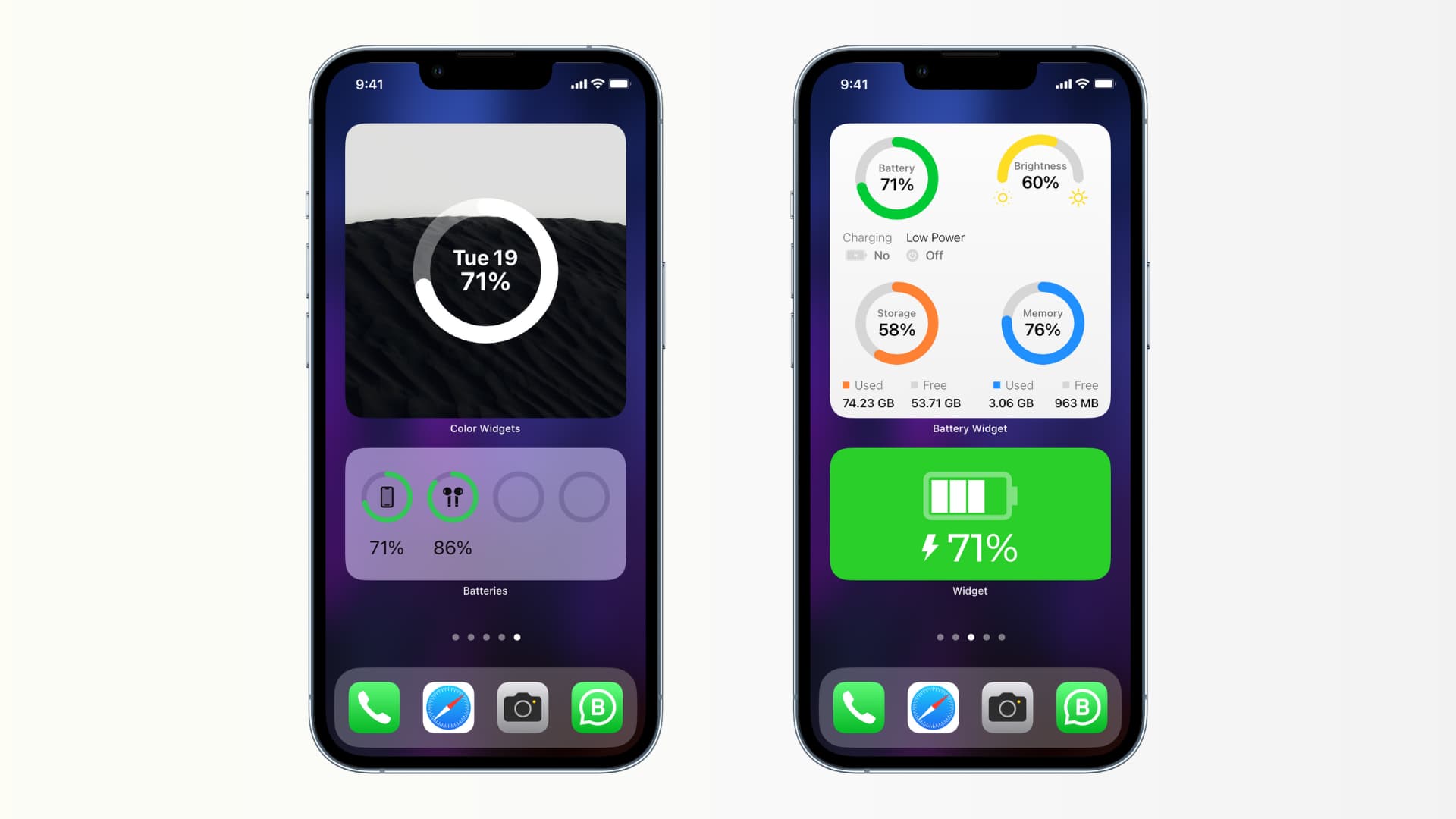 How to show battery percentage on iPhone 14
