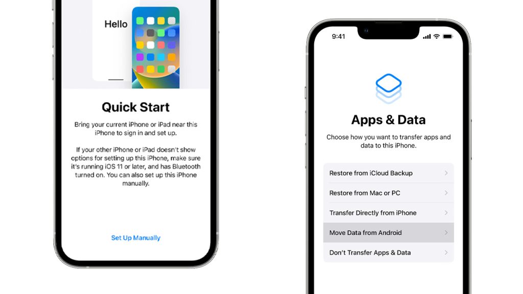 How to quickly set up iPhone 14 for the first time