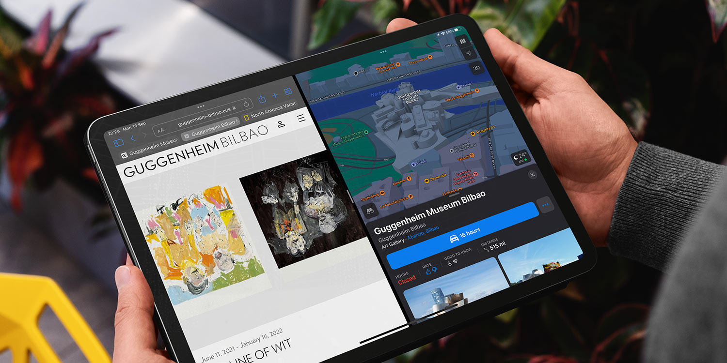 How to split screen on iPad
